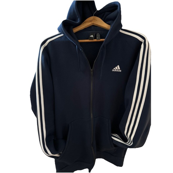 adidas | Jackets & Coats | Adidas Vintage Style Jacket With Zipped ...